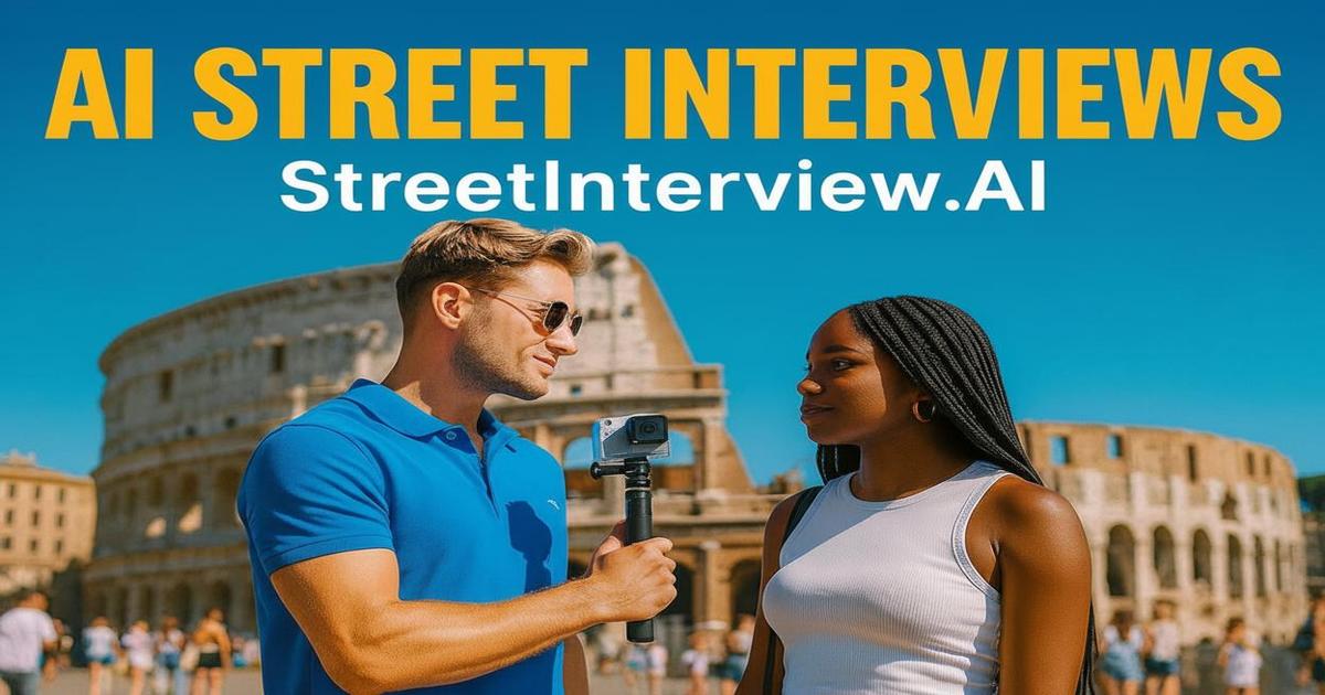 50+ Street Interview Prompts and Examples - Ready-to-Use Ideas